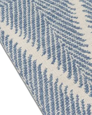 ERIN GATES River Riv-1 Area Rug, 5' X 7'6 - Denim