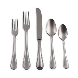 MEPRA Perla Pewter 5-piece Place Setting - Silver