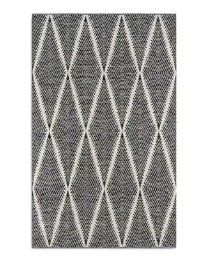 ERIN GATES River Riv-1 Area Rug, 7'6 X 9'6 - Black