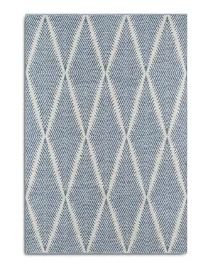 ERIN GATES River Riv-1 Area Rug, 7'6 X 9'6 - Denim
