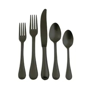 MEPRA Perla Oro Nero 5-piece Place Setting Hemotite