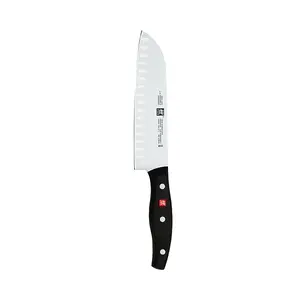 ZWILLING J. A. Henckels Twin Signature 7 Hollow Edge Santoku - Silver