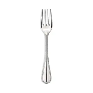 Christofle Perles Silverplate Salad Fork - Silver