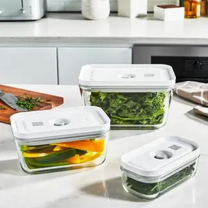 ZWILLING J. A. Henckels Fresh & Save Vacuum Glass Containers, Set Of 3