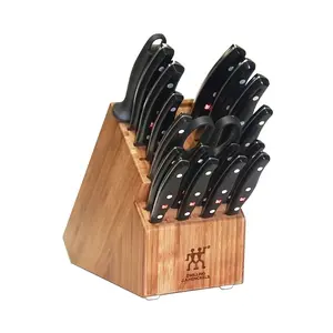 ZWILLING Twin Signature 19-piece Knife Block Set - Silver