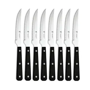 HENCKELS Eversharp 8-piece Steak Set - Black/silver