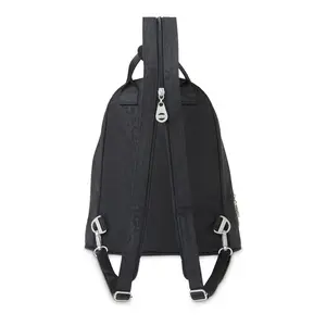 BAGGALLINI Naples Convertible Backpack - Black Cheetah Emboss