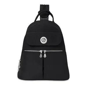 BAGGALLINI Naples Convertible Backpack - Black