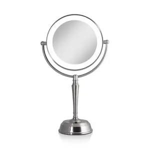 ZADRO Led Lighted Vanity Mirror With Rechargeable Battery & Usb Port, 1x/10x Magnification