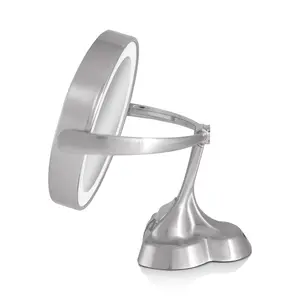 ZADRO Led Variable Light Vanity Mirror With Smart Dimmer 1x/10x Magnification - Silver