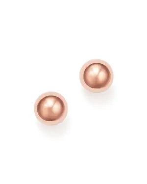 Bloomingdale'S 14k Gold Ball Stud Earrings - Rose