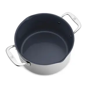 ZWILLING Clad Cfx 6-qt Stainless Steel Ceramic Nonstick Dutch Oven