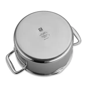 ZWILLING Clad Cfx 6-qt Stainless Steel Ceramic Nonstick Dutch Oven