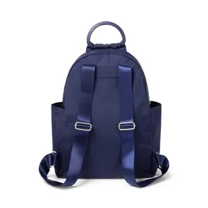 BAGGALLINI Classic All Day Backpack With Rfid Phone Wristlet - Navy