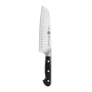 ZWILLING J. A. Henckels Pro 7 Santoku Knife - Black