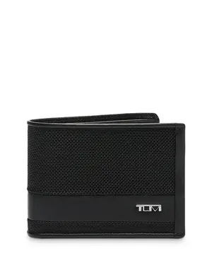 Tumi Double Billfold Wallet - Black