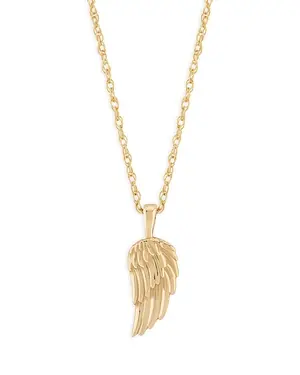Bloomingdale'S Wing Pendant Necklace - Gold