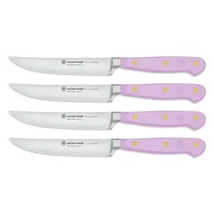 WUSTHOF Usa Classic Steak Knives, Set Of 4 Purple Yam
