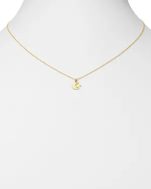 MOON & MEADOW 14k Yellow Star & Moon Pendant Necklace