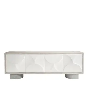 BERNHARDT Lunula Entertainment Credenza - Light Wood