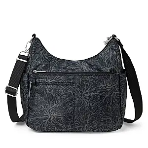 BAGGALLINI Rfid Free Time Crossbody Bag - Midnight Blossom