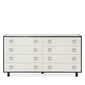 BERNHARDT Silhouette 8 Drawer Dresser With Square Hardware