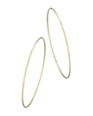 BLOOMINGDALE'S 14K Yellow Gold Endless Hoop Earrings