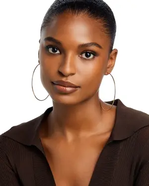 Bloomingdale'S 14k Yellow Endless Hoop Earrings - Gold