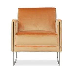 GIUSEPPE NICOLETTI Coco Velvet Chair - Dubai Ocre/brass
