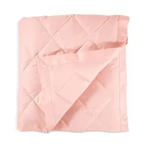 SCANDIA HOME The Diamond Quilted Everyday Down Blanket, Twin - Petal