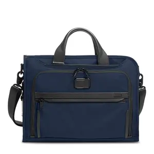 Tumi Alpha 3 Slim Deluxe Portfolio - Navy