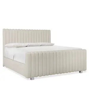 BERNHARDT Silhouette Upholstered Panel King Bed