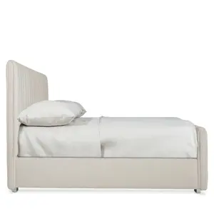 BERNHARDT Silhouette Upholstered Panel King Bed