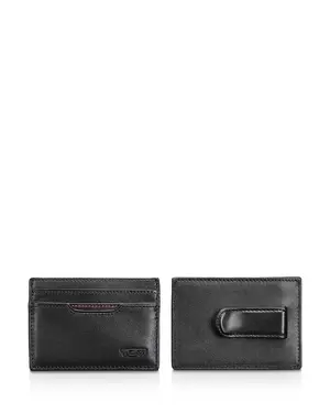 Tumi Rfid Delta Money Clip Card Case - Black