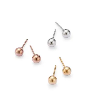Bloomingdale'S Ball Stud Earrings Set
