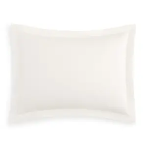 MATOUK Luca Satin Stitch Boudoir Sham - Ivory