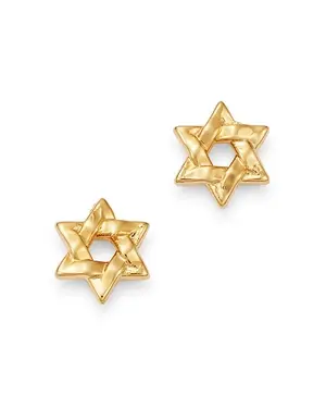 Bloomingdale'S Star Of David Stud Earrings - Gold