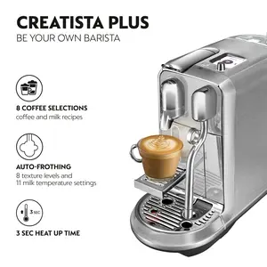 NESPRESSO Breville Creatista Plus
