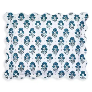 MATOUK Lulu Dk For Joplin Boudoir Sham - Mineral Blue