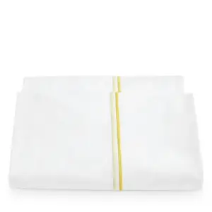 MATOUK Essex Duvet Cover, Twin Lemon