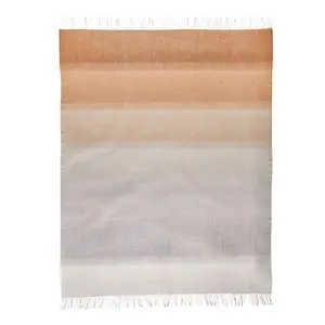 MATOUK August Ombre Oversized Cashmere Throw - Dune