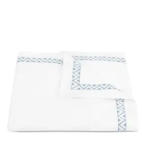 MATOUK Schumacher Prado Duvet Cover, Full/queen - Hazy Blue