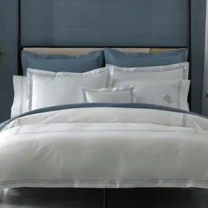 MATOUK Schumacher Prado Duvet Cover, Full/queen - Hazy Blue
