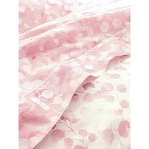 ANNE DE SOLENE Rosee Flat Sheet, King - Rose