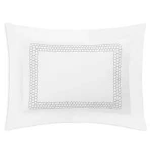 MATOUK Liana Boudoir Sham - Silver
