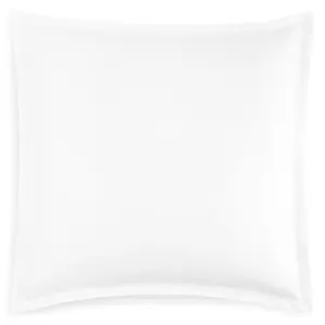 MATOUK Talita Satin Stitch Euro Sham - White
