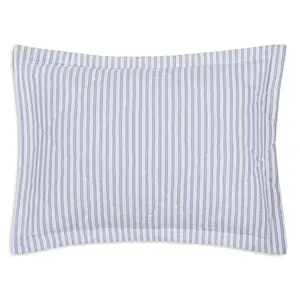 MATOUK Matteo Quilted Boudoir Sham - Azure
