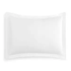 MATOUK Talita Satin Stitch Boudoir Sham - White