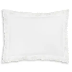 MATOUK Virginia Standard Sham - White