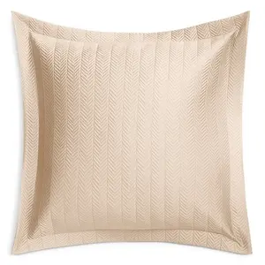 MATOUK Netto Quilted Euro Sham - Dune